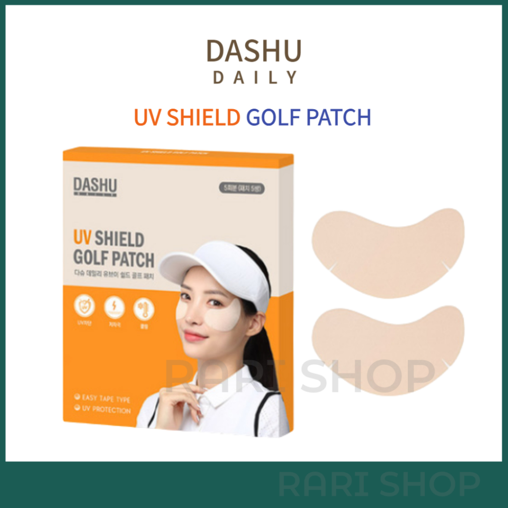 [DASHU] Dashu Daily UV Shield Golf Patch 5 pairs Sun protection for ...