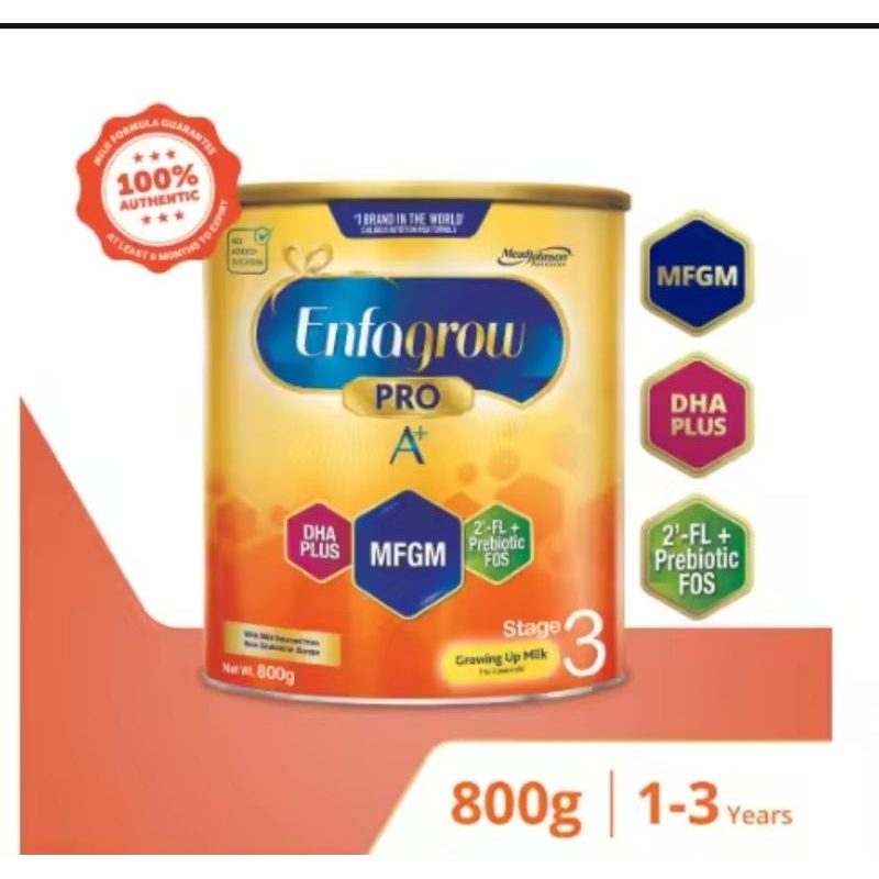 (Bundle of 2) Enfagrow Stage 3 800grams (Singapore Source) | Shopee ...