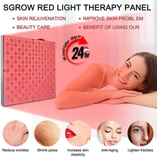 [SG Stock] 45W Red Led Light Therapy Led Light for Full Body Face Skin ...