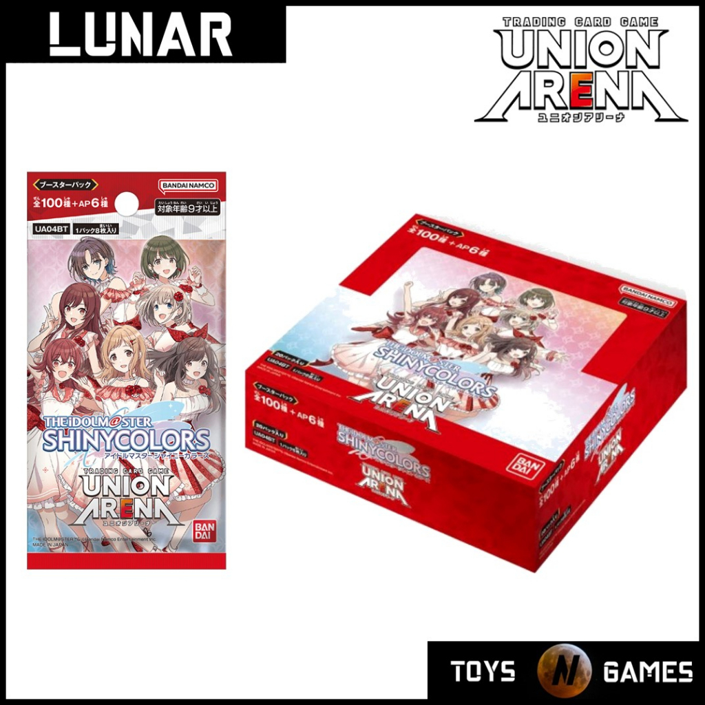 Union Arena TCG UA04BT Idol Master Shiny Colors Booster Box | Shopee ...