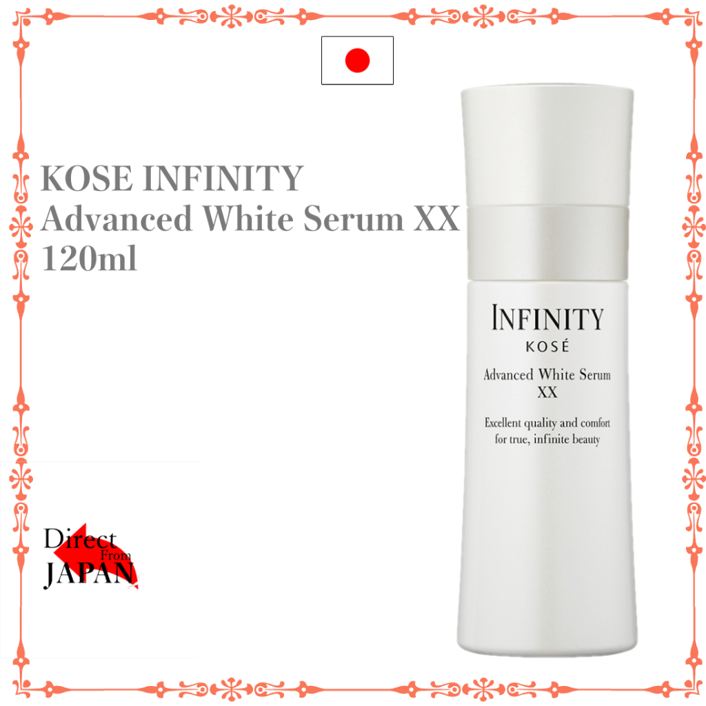 KOSE INFINITY Advanced White Serum XX 120ml whitening emulsion | Shopee Singapore