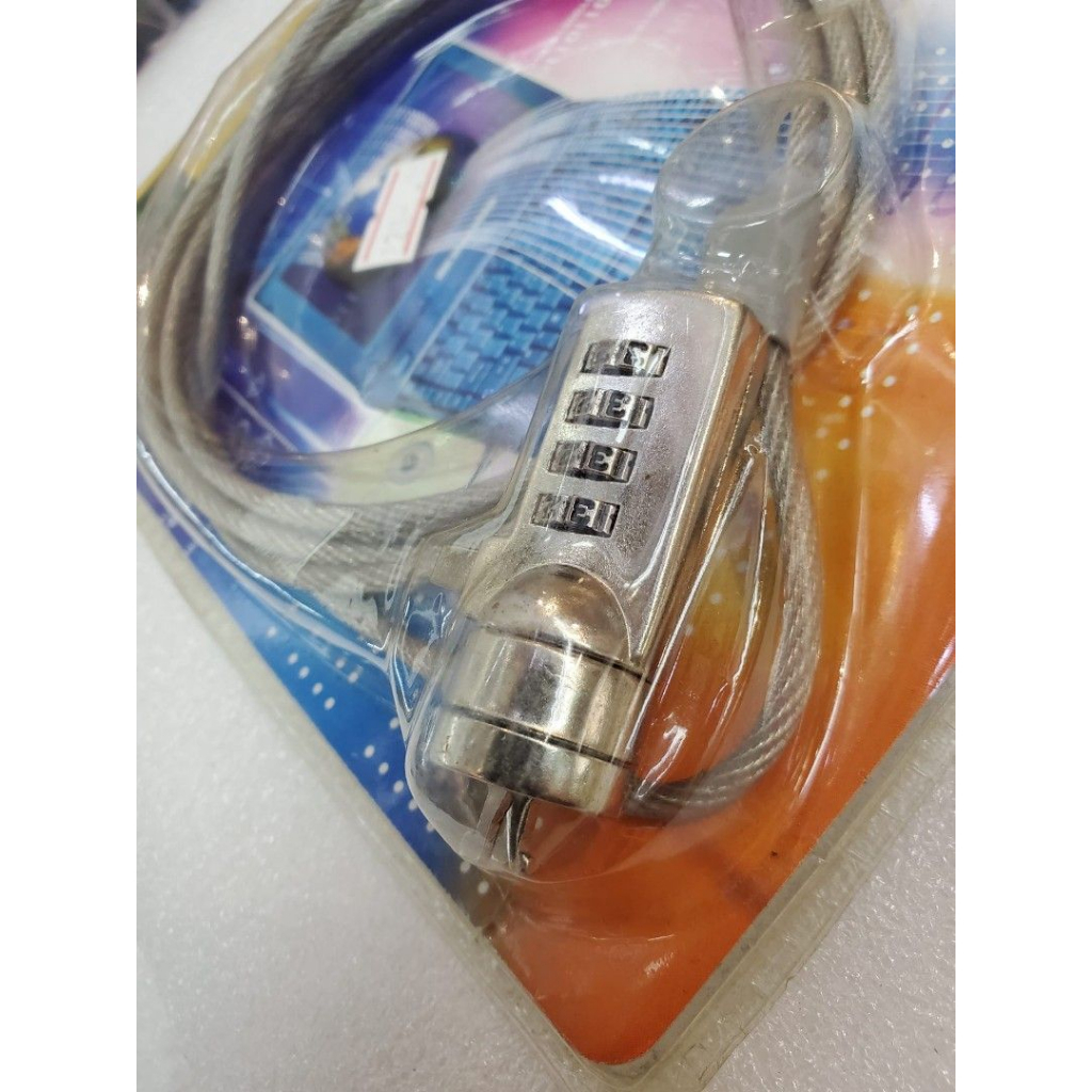 Laptop Cable Lock – Hardware Anti-Theft Combination Lock for Notebook ...