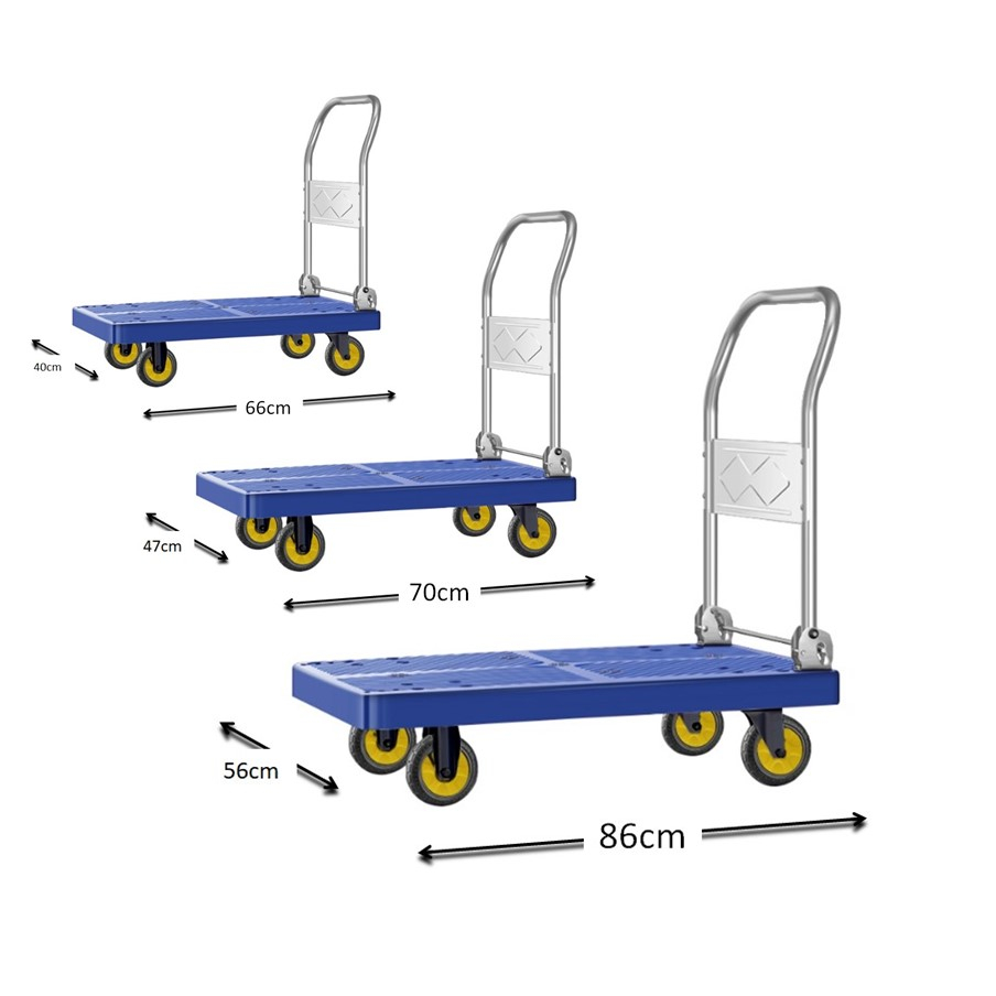 Platform Trolley Foldable for load 100kg up to 400kg | Shopee Singapore