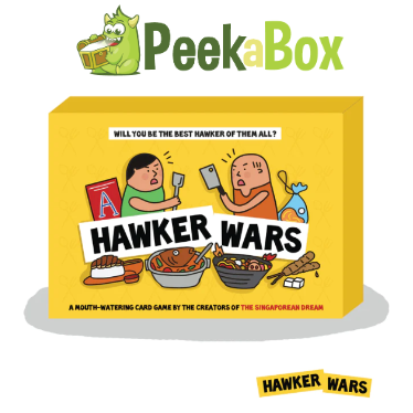 [Peek A Box] Hawker Wars Card Game Singapore Local Card SGAG Family ...
