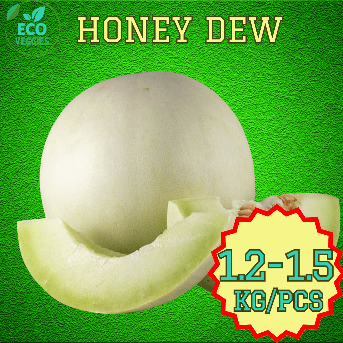 {Eco Veggies} Honey Dew | 1.2-1.5KG/PCS | Shopee Singapore