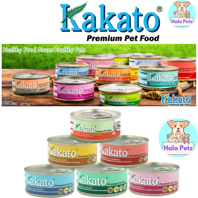 [170g -Large Cans] Kakato 100% human grade Wet Can food for Dogs and ...