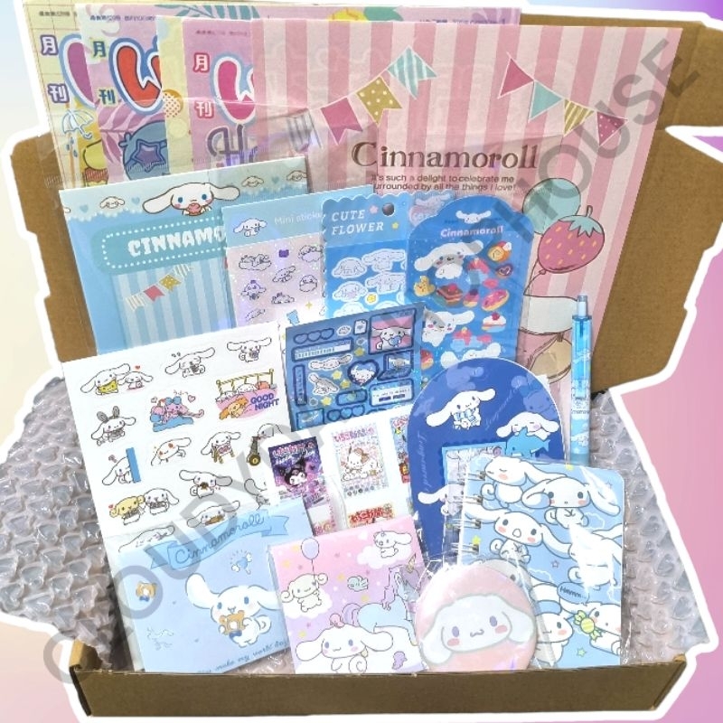 Cinnamoroll stickers and stationary bundle set | Shopee Singapore