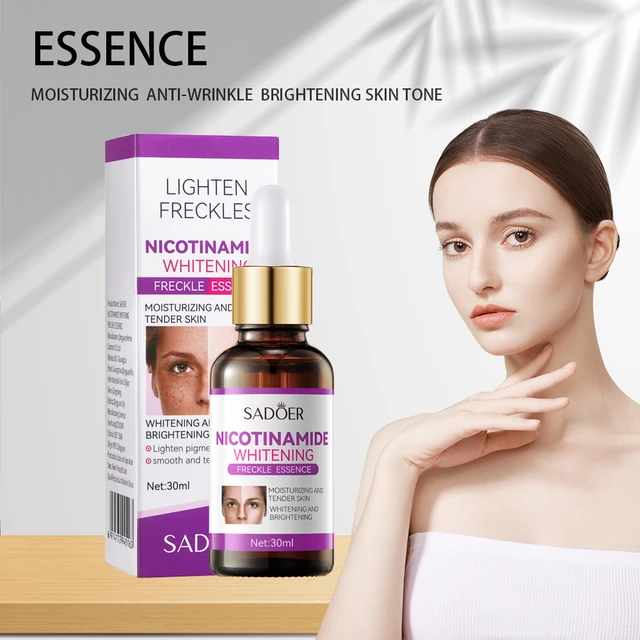 Sadoer Niacinamide whitening anti freckle essence | Shopee Singapore