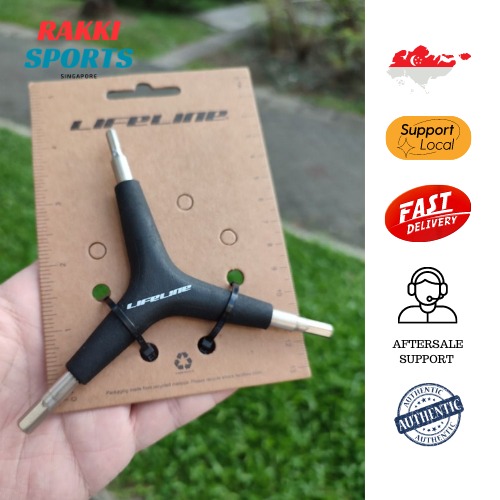 🎁Free Gift included LifeLine 3 Way Allen Key 4mm 5mm 6mm | Bicycle ...