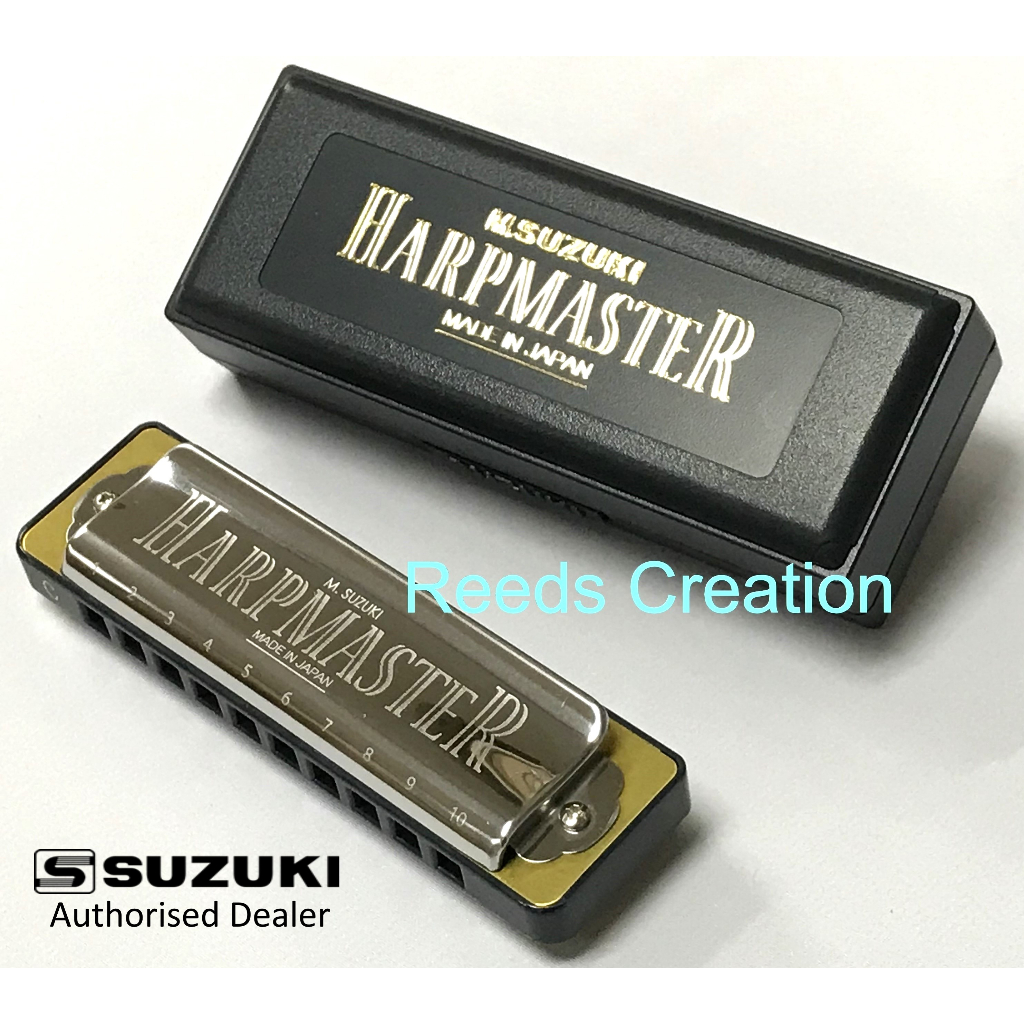 Suzuki Harmonica Harpmaster MR-200. Made in Japan | Shopee Singapore