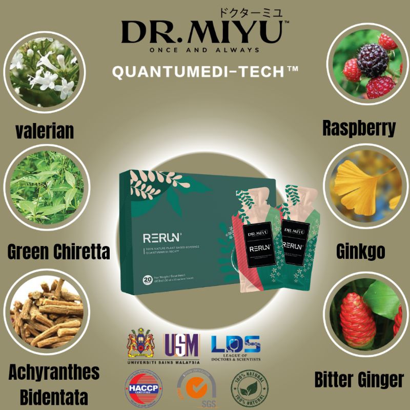 Dr.Miyu Rerun natural herb drink | Shopee Singapore
