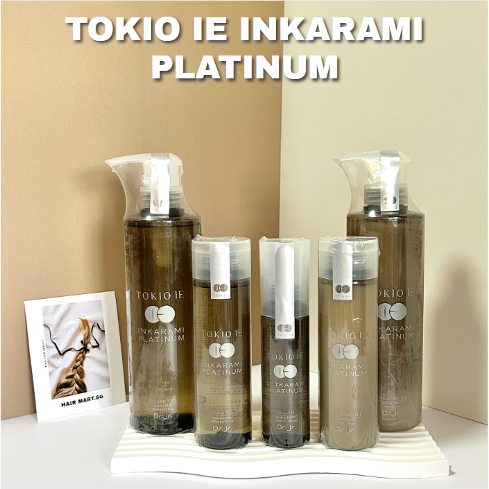 Japan Tokio IE Inkarami Platinum Shampoo 200ml/400ml/700ml Treatment 200g/400g/700g | Shopee ...