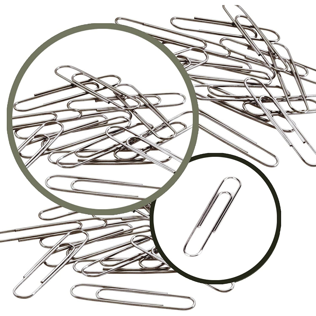 Paper Clip 50mm for school and office use / Jumbo Gem Clips | Shopee ...