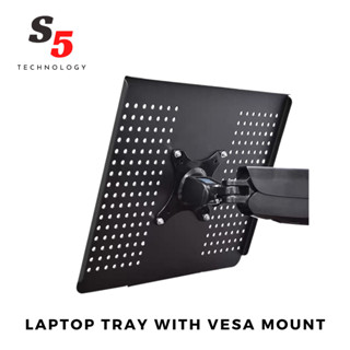 Laptop tray with vesa mount / laptop stand / laptop bracket for vesa ...