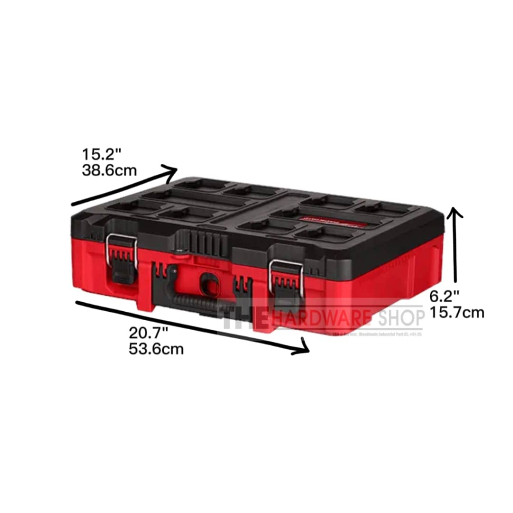 Milwaukee 48-22-8450 PACKOUT Tool Case with Customizable Insert ...