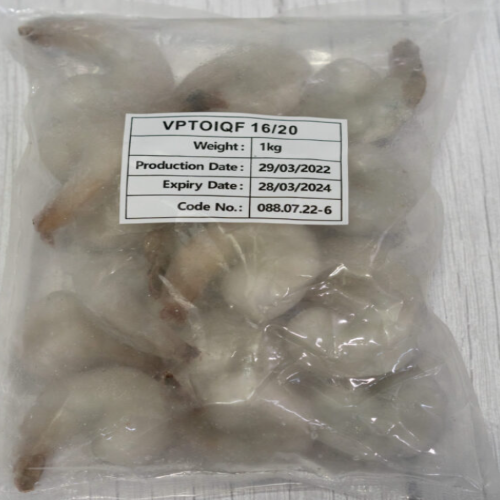 Golden Palm Extra Large Prawn Meat 16/20pcs Vannamei (Peeled Tail On ...