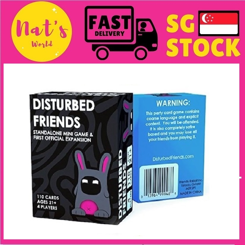 Disturbed Friends - First Expansion/Mini Game (All New Card) | Shopee ...