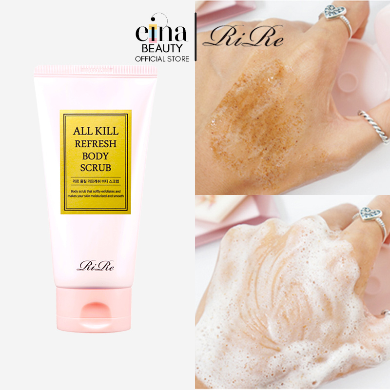 RiRe All Kill Refresh Korean Body Scrub Whitening SG Ship | Shopee ...