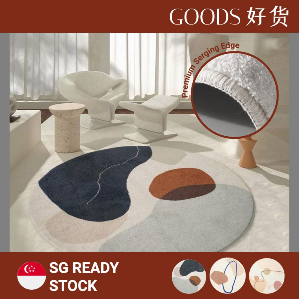 Circular Carpet Floor Mat Round Rugs Carpets for Living Room and ...