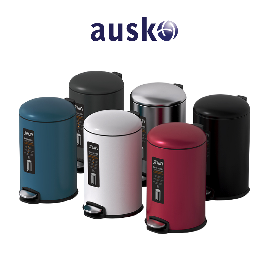 JAVA Dustbin | BASS | JH8853 | 5L, 8L, 12L, 20L, 30L | Step Dustbin ...