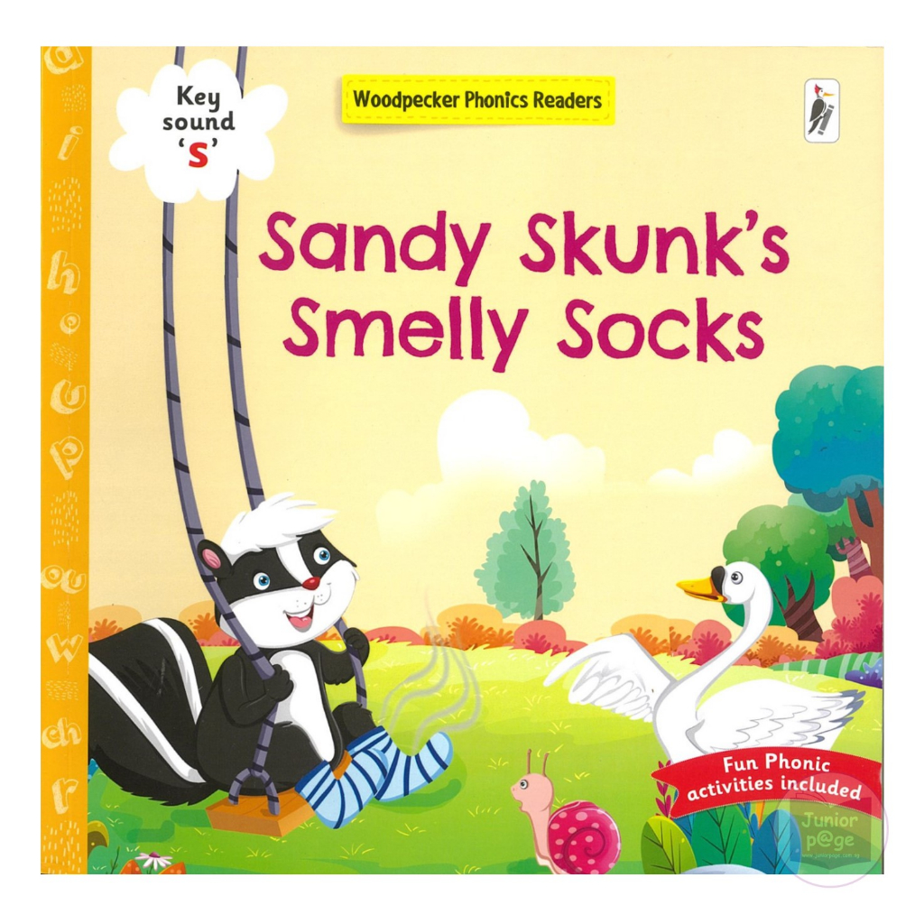 Woodpecker Phonics Readers Sandy Skunk's Smelly Socks (Key sound 's ...
