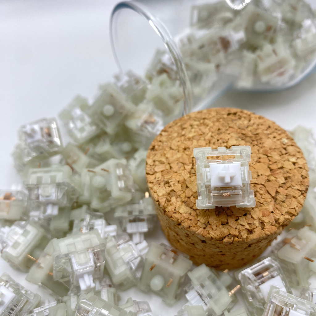 [SG Seller INSTOCK] KTT Kang White V3 Keyboard Switches [Lubed & Filmed ...