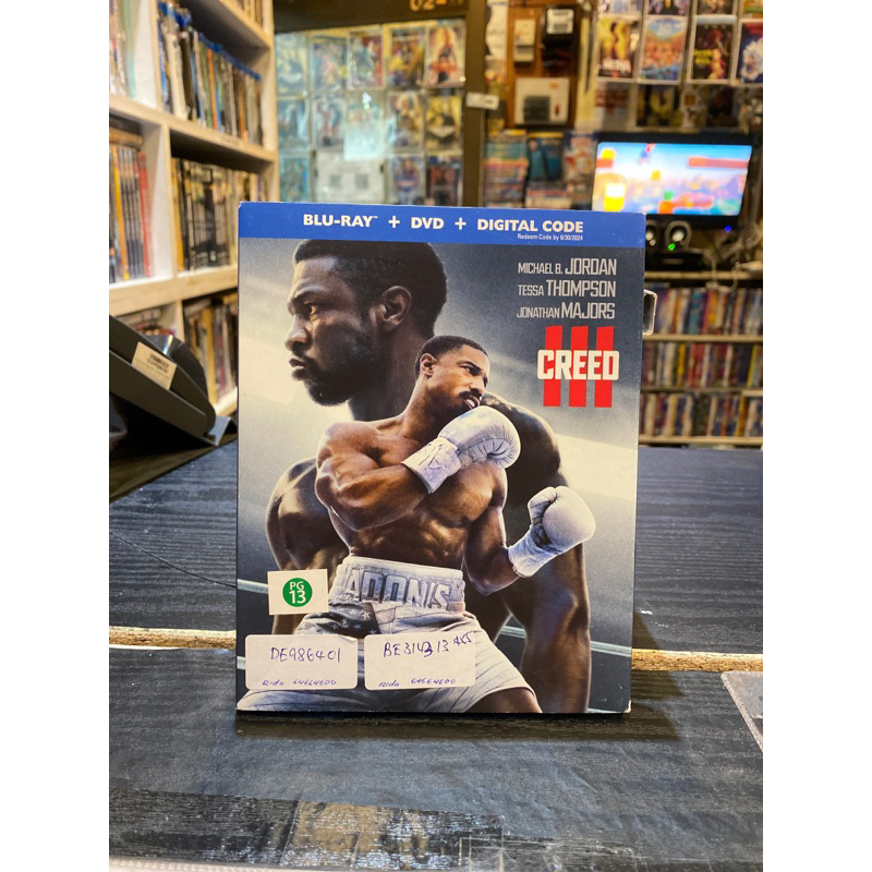 CREED III BLU RAY+DVD+DIGITAL | Shopee Singapore