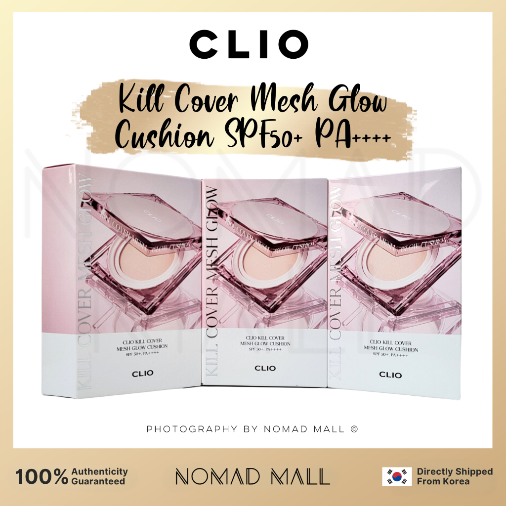 [CLIO] Kill Cover Mesh Glow Cushion SPF50+ PA++++ (15gx2) | Shopee ...