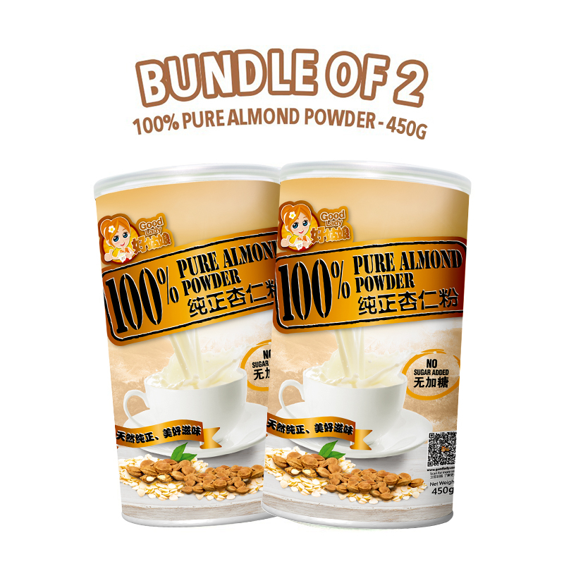 [Bundle of 2] 100 percent Pure Almond Powder - 450g | Shopee Singapore