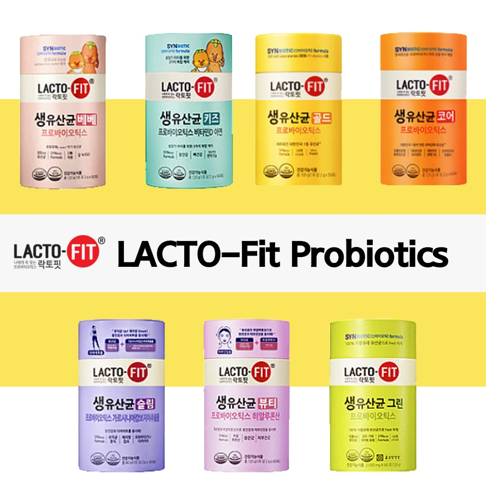 [Lacto-Fit] Chong Kun Dang LACTO-FIT Probiotics Collection / Korean ...