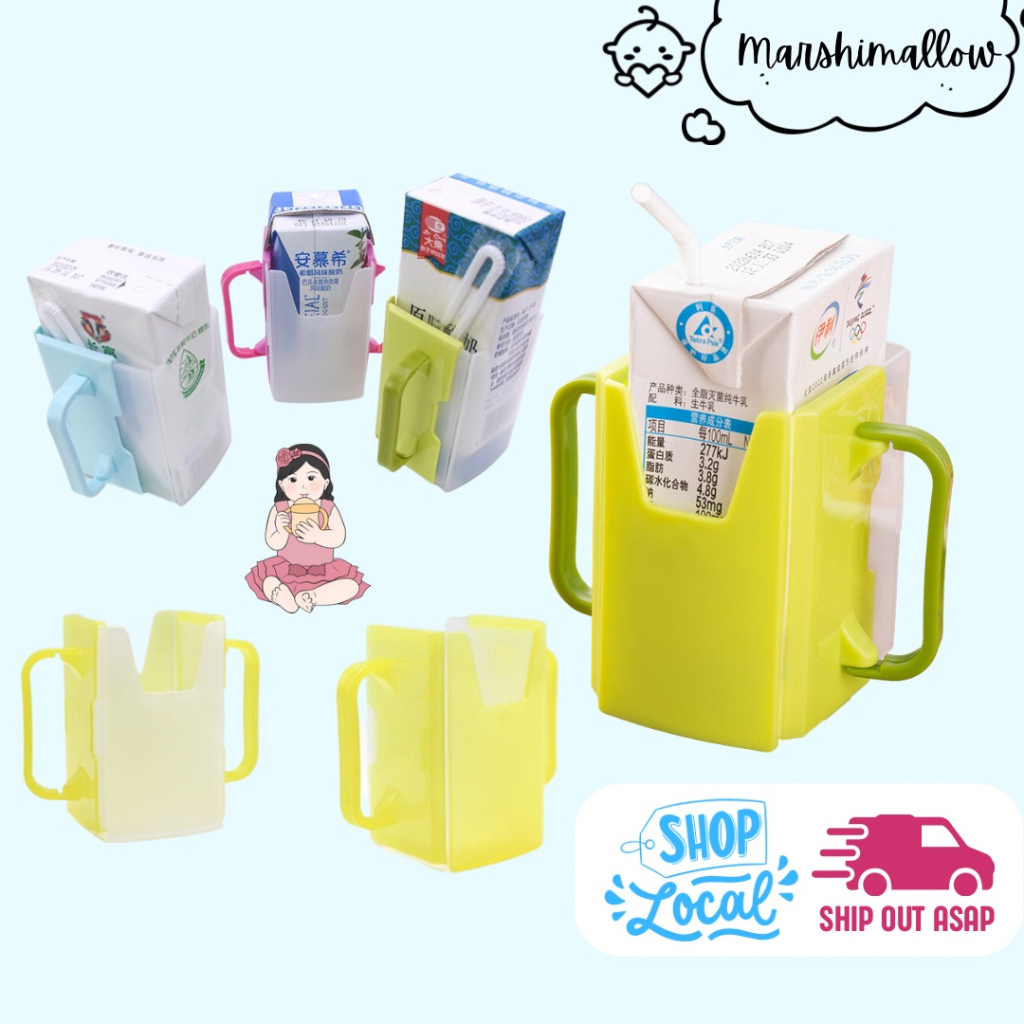 🇸🇬 Packet Drink Holder Anti spill Juice Box Milk for Kids Toddler ...
