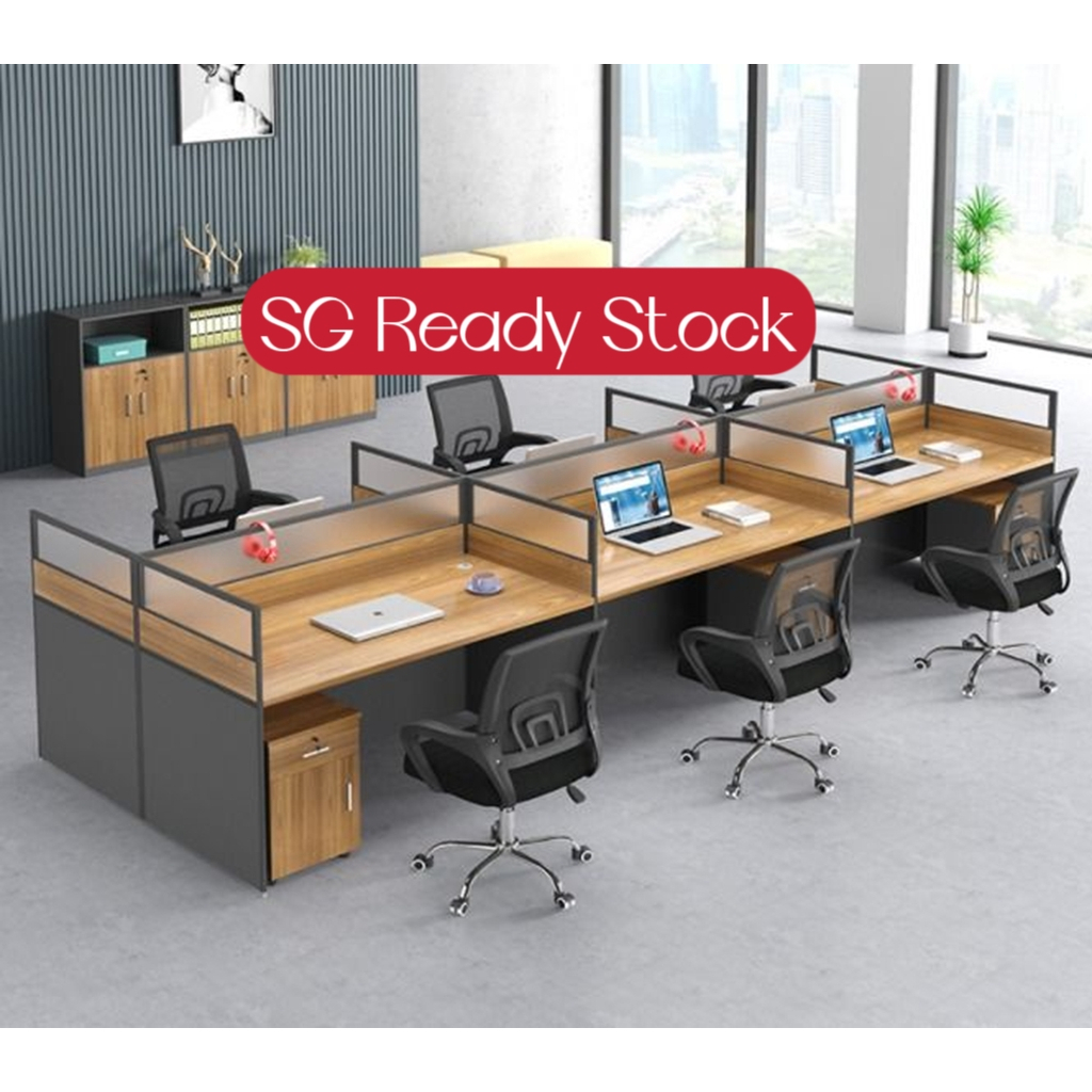 SG Ready Stock H106 Executive Workstation,partition,pedestal/cabinet ...