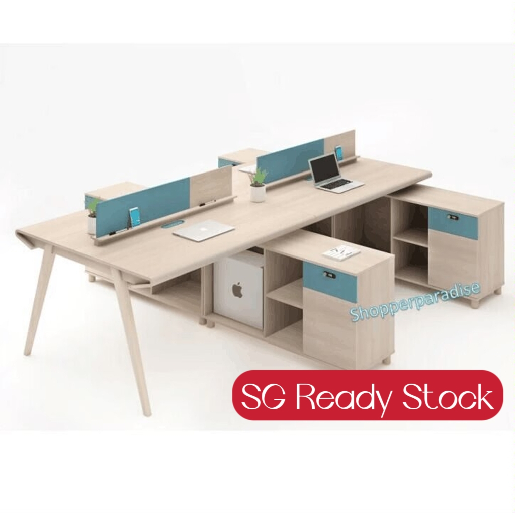 JY 001 L Shape Executive Workstation w bevel edge design, Workstations ...