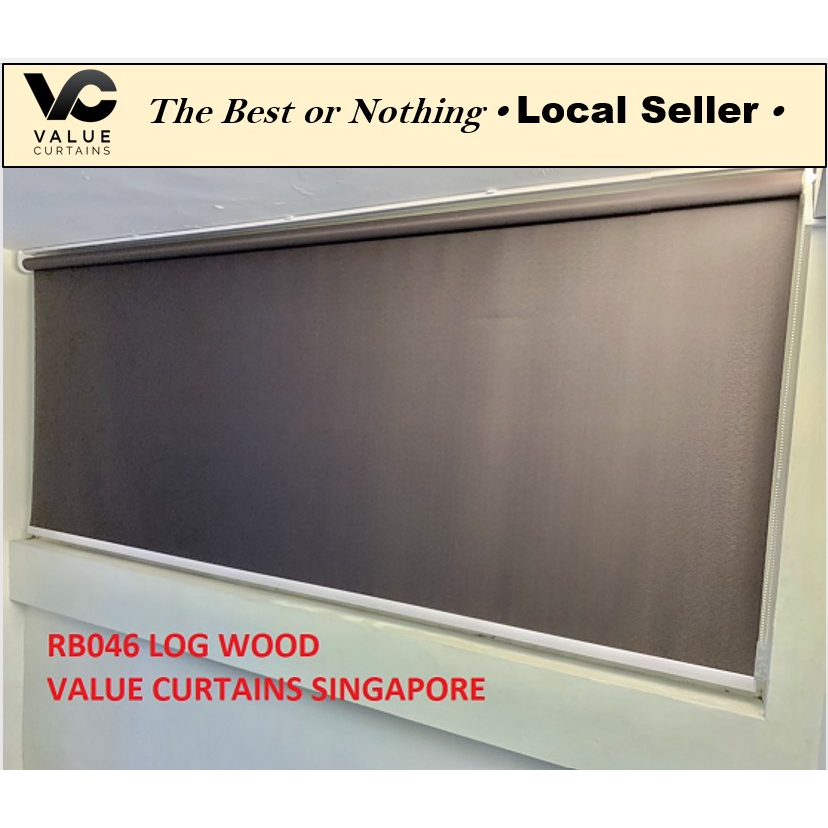 Partial Blackout Roller Blinds! (MANY COLORS AVAILABLE)-50-55% Blackout ...