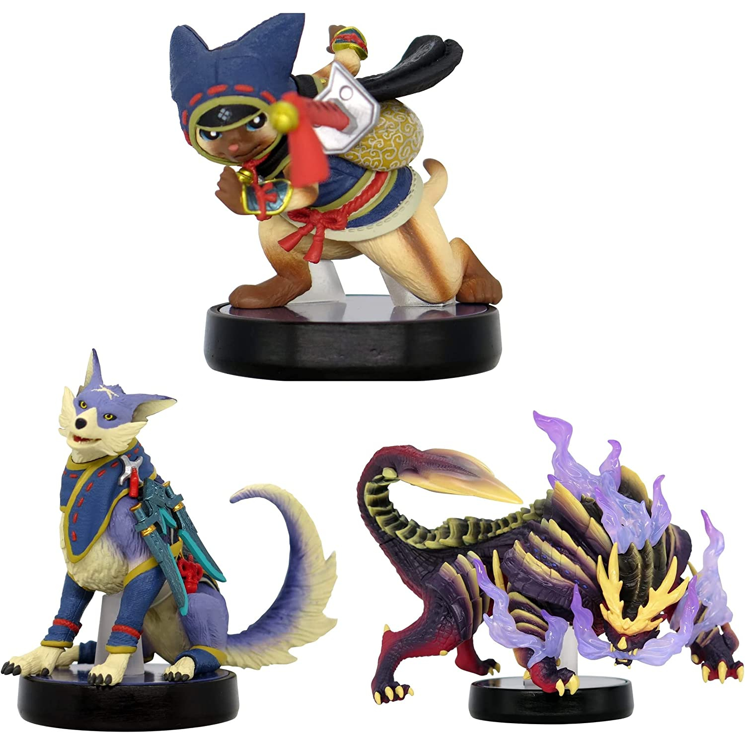 【Direct from Japan】amiibo [Monster Hunter Rise] 3 types, Otomoairu ...