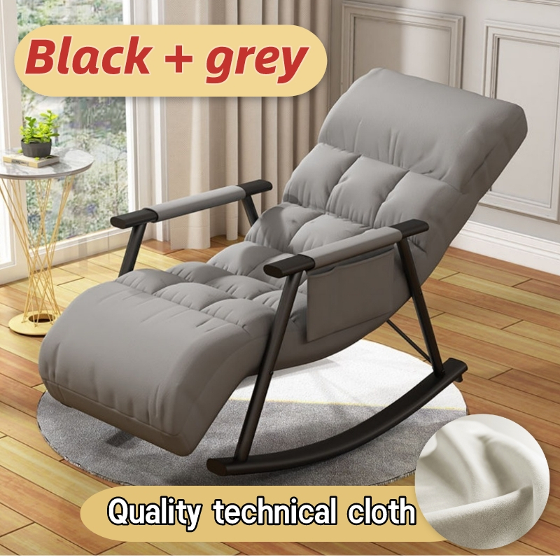 🔥SG Ready Stock🔥Upgrade Lazy Rocking Sofa Chair Adult Armyest Thickened ...
