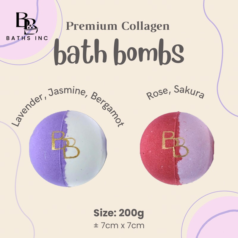 BB Baths Premium Collagen Bath Bombs (200g) | Shopee Singapore