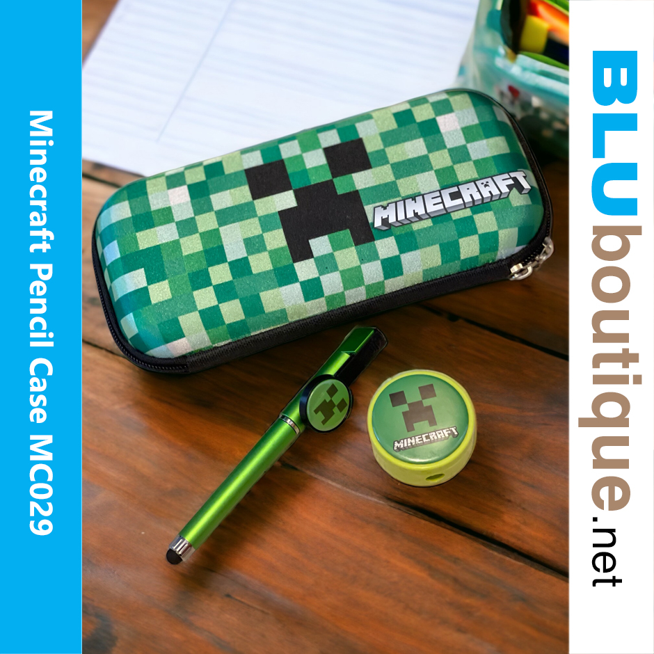 Minecraft Creeper Pencil Case *Limited pieces | Shopee Singapore