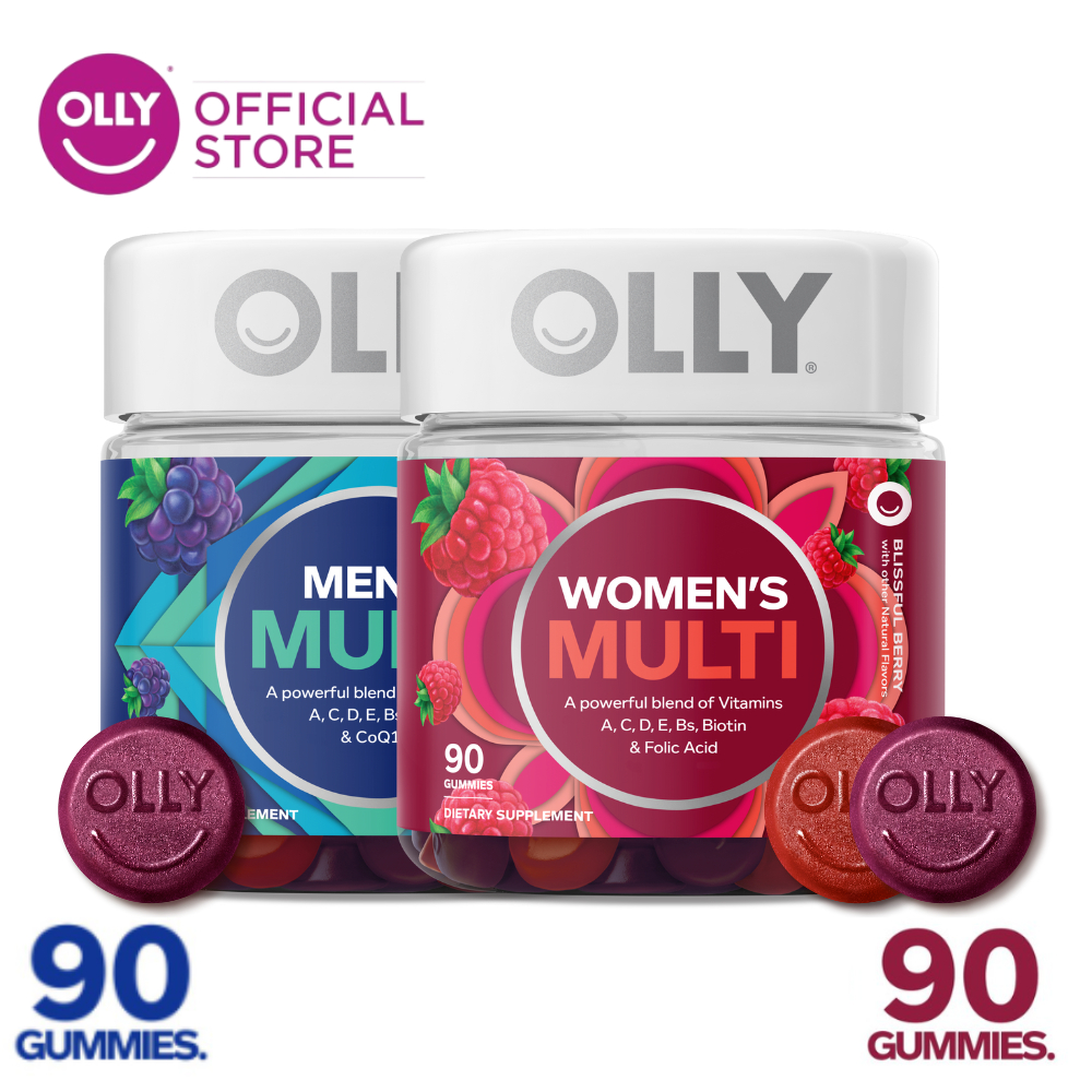 [Bundle of 2] Lover's Bundle - OLLY Women Gummy Multivitamins (EXP:06/ ...