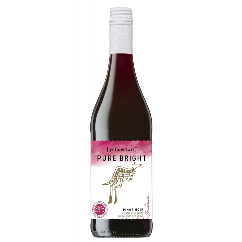 Yellow Tail Pure Bright Pinot Noir 2021 - Red Wine 750 ML | Shopee ...
