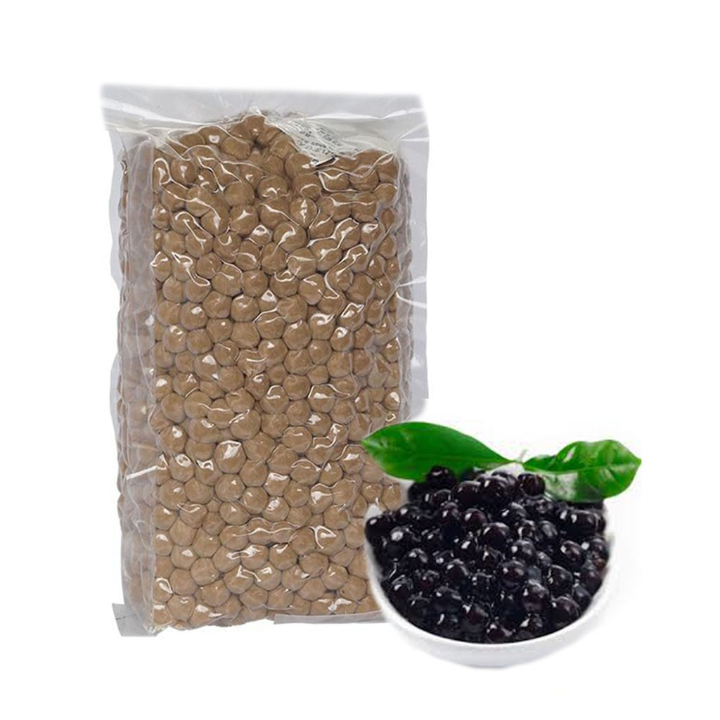 [Bundle Of 2] Tapioca Black Pearl Bubble[Boba][Hala] 180g /1kg/3kg ...