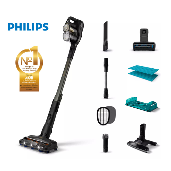 PHILIPS XC8349 Aqua Plus Cordless Vacuum 8000 Series - XC8349/01 (Local ...