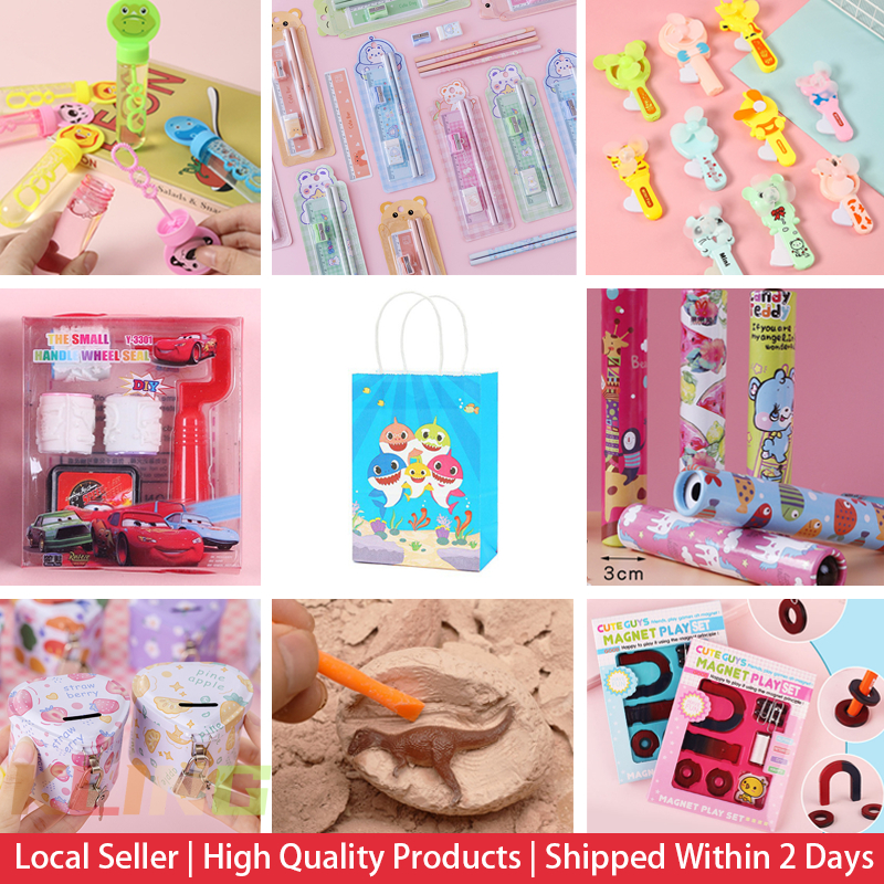 GU [SG stock] Kids Goodie Bag Gifts Toy Birthday Party Game Children ...