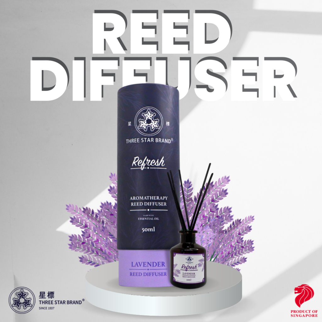 Three Star Brand Aromatherapy Reed Diffuser | Shopee Singapore