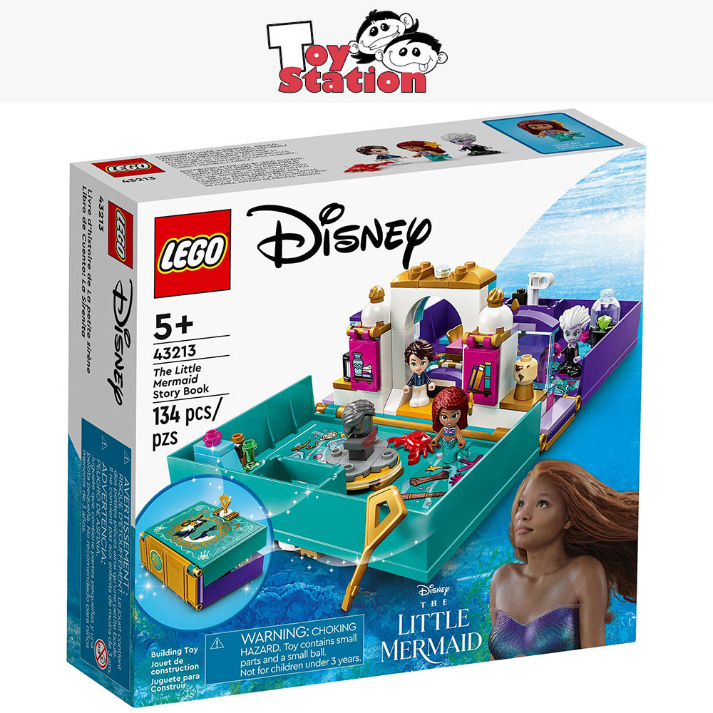 LEGO Disney 43213 The Little Mermaid Story Book | Shopee Singapore