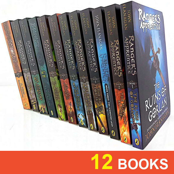 [SG Stock] Ranger's Apprentice Series by John Flanagan (12 Books ...