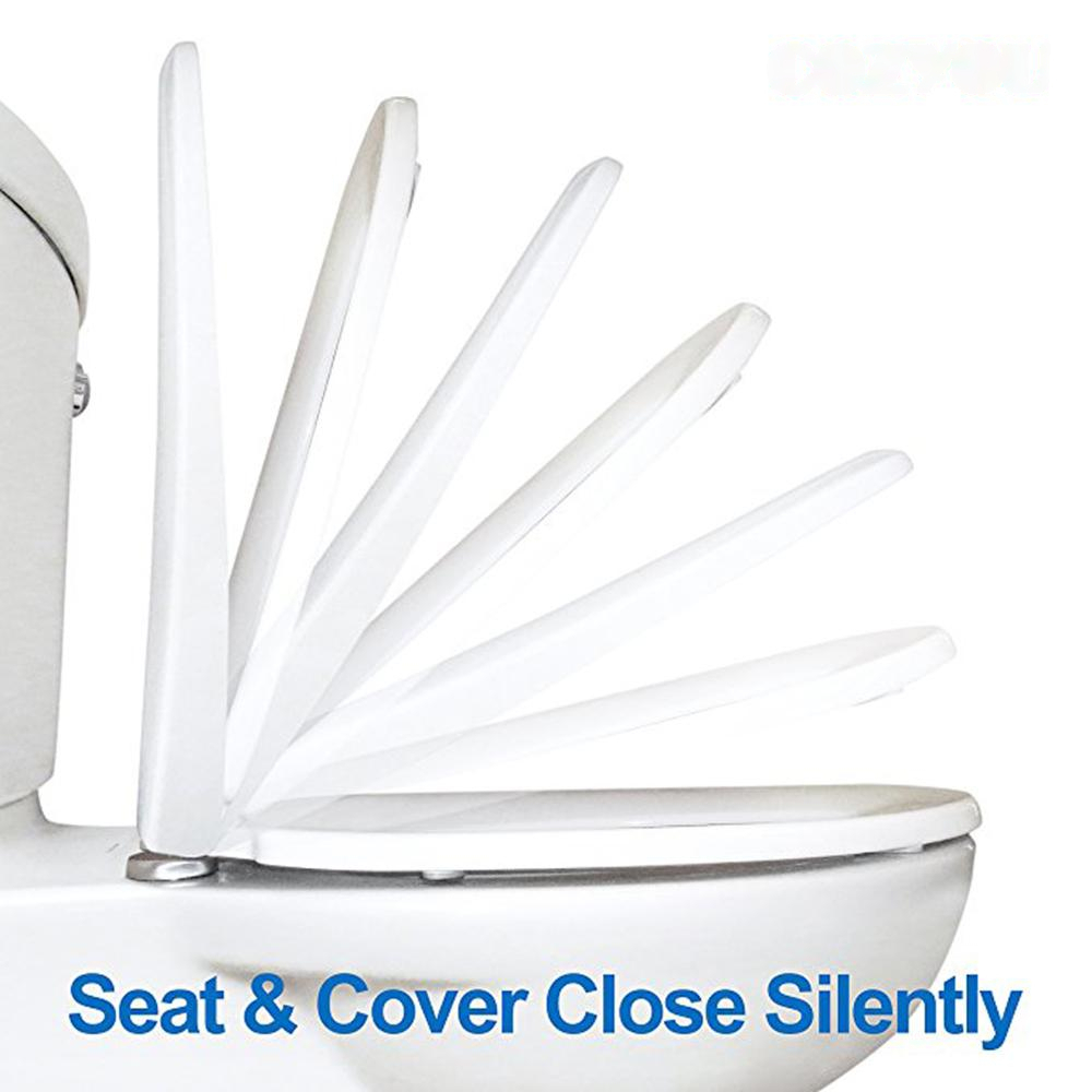 【SG Ready Stock】Toilet Seat Cover Quick Release PP Thickened Silent ...