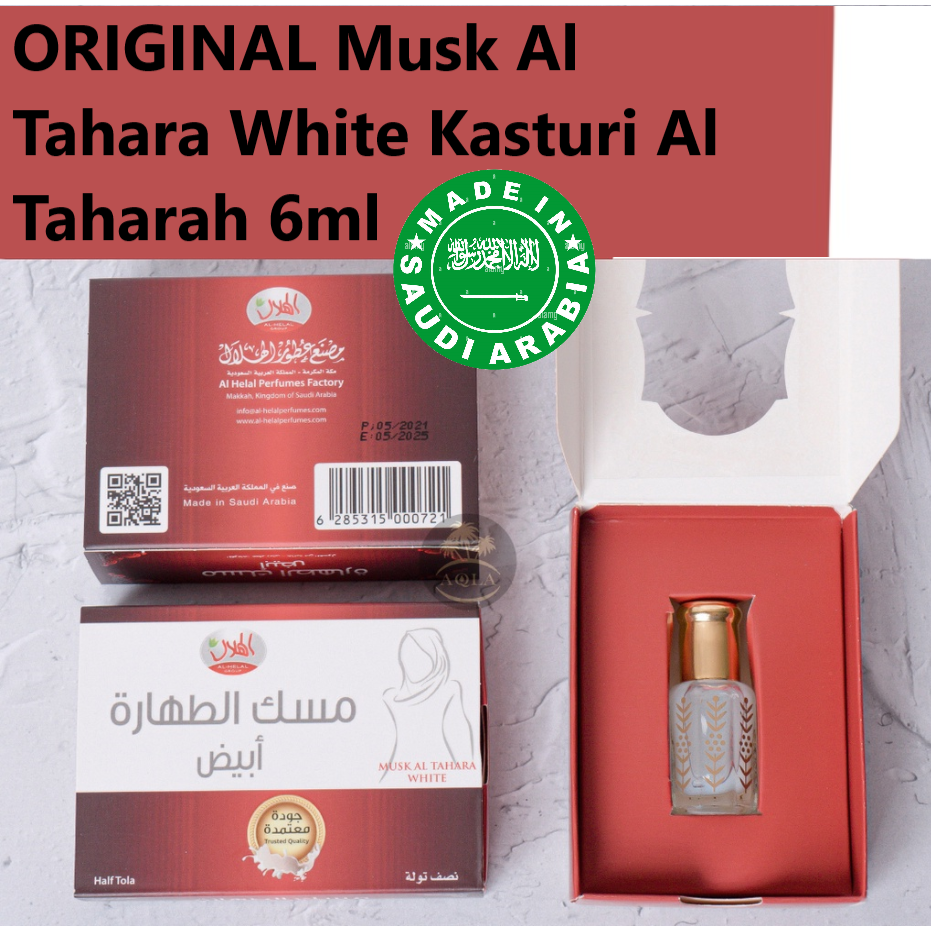CLEARANCE!!(Made In Saudi)Authentic Musk / Misk Al Tahara White Al ...
