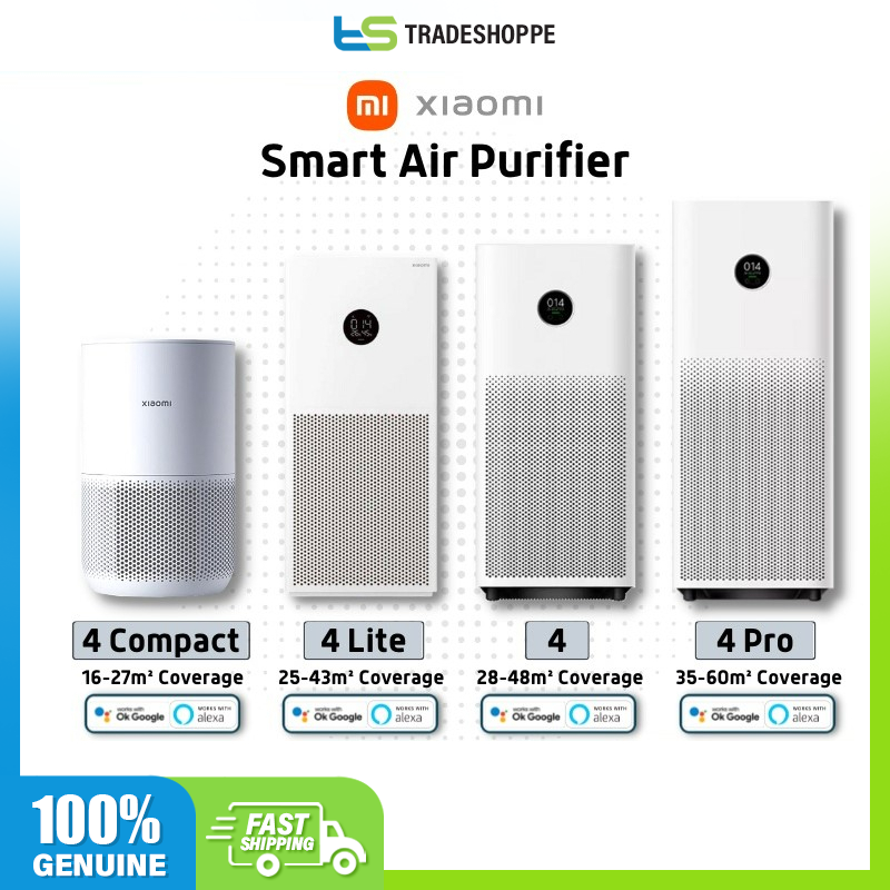 Xiaomi Mi Smart Air Purifier 4 Lite/4/4 Compact/4 Pro HEPA Filter Home ...