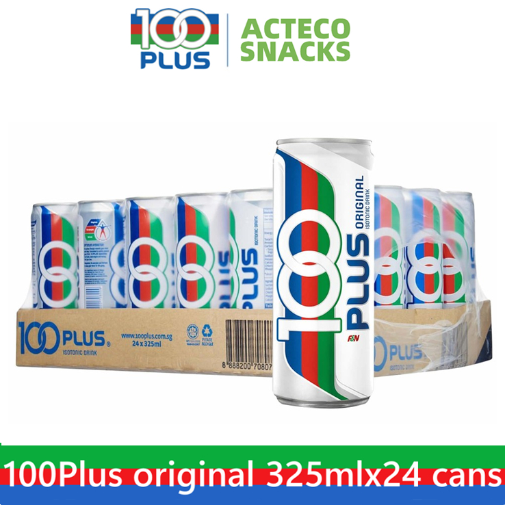 100 Plus Original Can Carton (24 x 325ml) Expiry Jan 2024 | Shopee Singapore